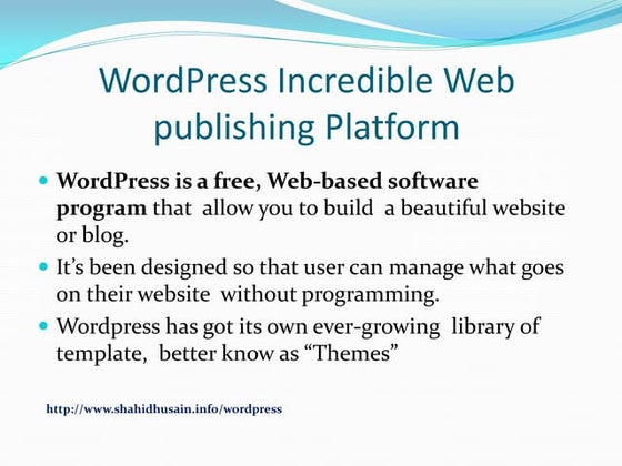 Wordpress | PPT