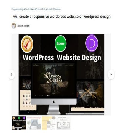 Wordpress web design | PPT