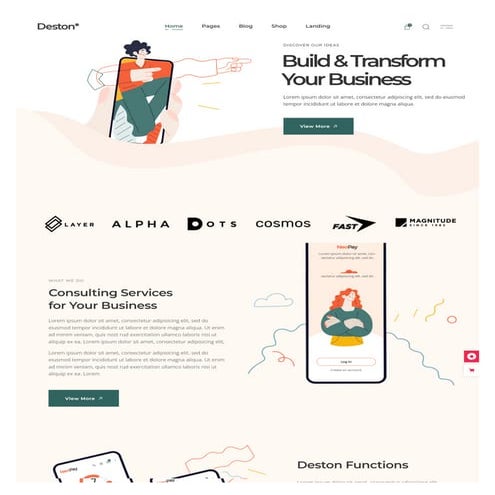 Creative Digital Agency Website Design By WordPress Elementor or Divi ...