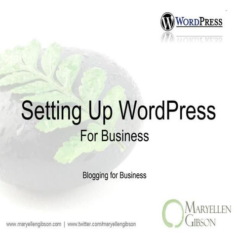 Wordpress for Business | PPT