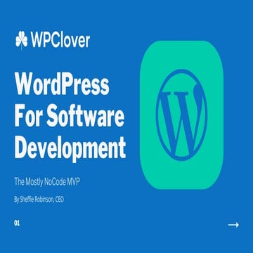 WordPress for Software Development | PPT