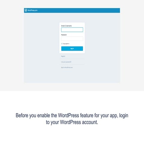 Wordpress Integration Tutorial | PPT