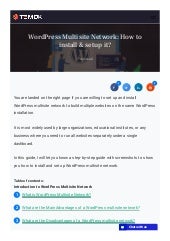 A Complete Guide To WordPress Multisite.pdf
