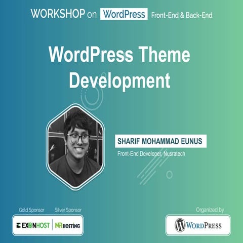 WordPress Theme Development by Sharif Mohammad Eunus | PPTX