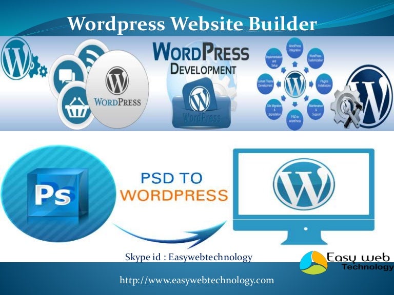 Easily get wordpress website builder