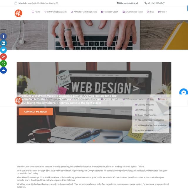 Wordpress website design - (APPLY NOW) | PDF