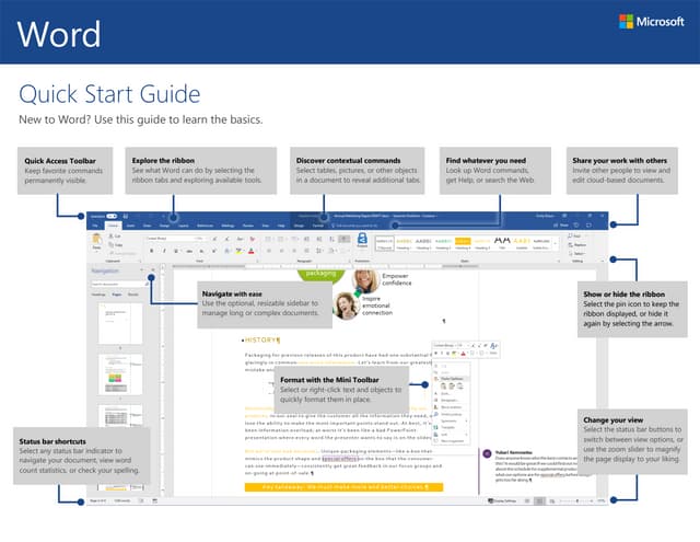 Powerpoint 2016 Quick Start Guide | PDF