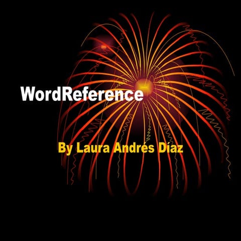 Word reference | PPT