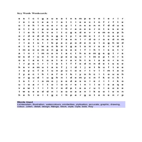 Wordsearch-Secondary Education Resource | PDF