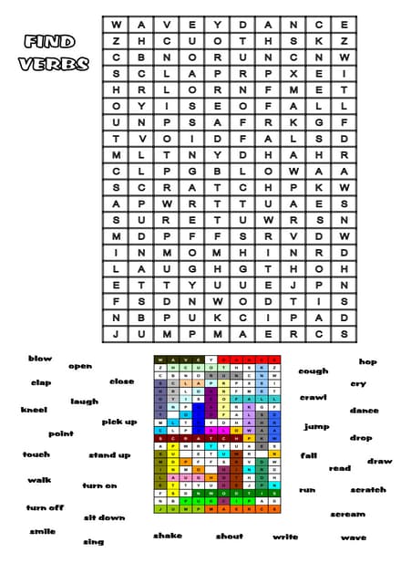 Past participle wordsearch 2 | PDF