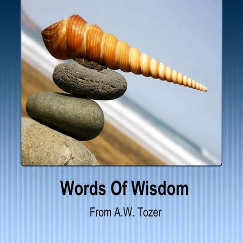 Words of wisdom | PPT