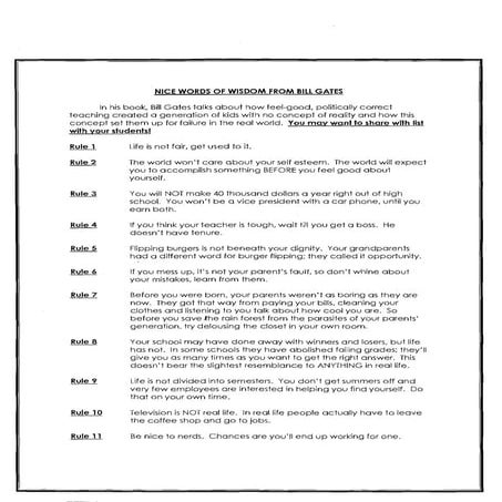 Words Of Wisdom Bill Gates Pdf