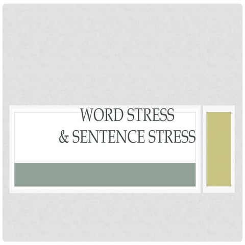 Word Stress and Sentence Stress.ppt