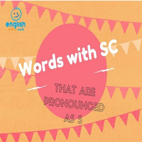 Words with sc | PPTX