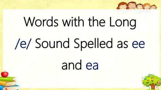 Long vowel sounds | DOCX