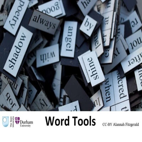 Word tools | PPT