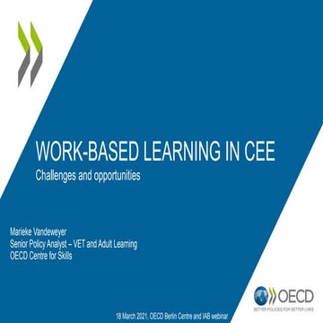 Work based learning in central eastern european countries | PPT