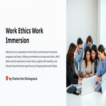Grade 12 WORK IMMERSION Work Ethics.pptx