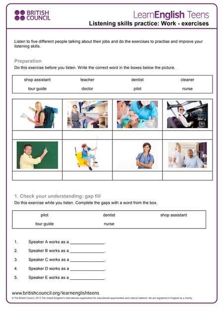 Giving directions - British Council | PDF