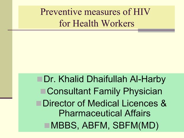 Prevent Needlestick Injuries | PPT