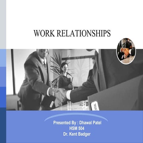 Organizational behavior | PDF