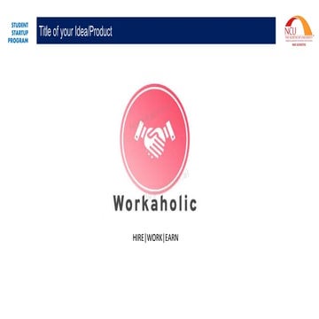 Workaholic | PPTX | Job Market | Economy