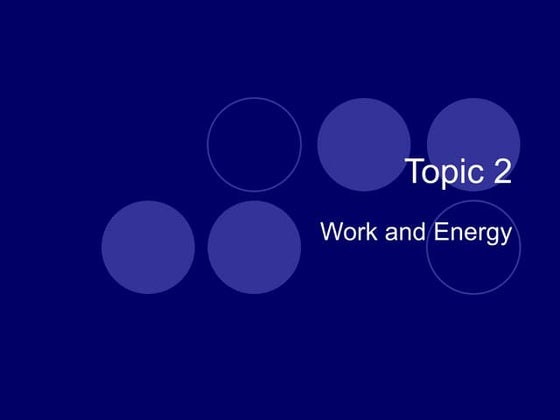 Ppt on work energy and power class xi science | PPT