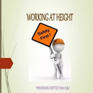 Work at Height PPT..pptx this presentation is for working at height ...