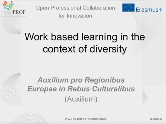 Work based learning | PPT