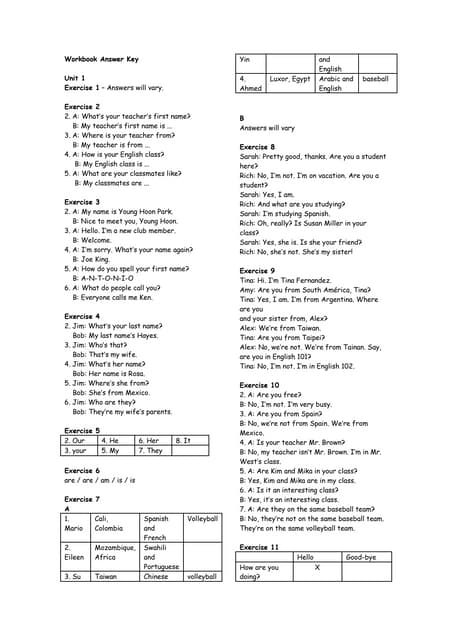 Speaking a2-all-documents | PDF | Homework and Study | Education