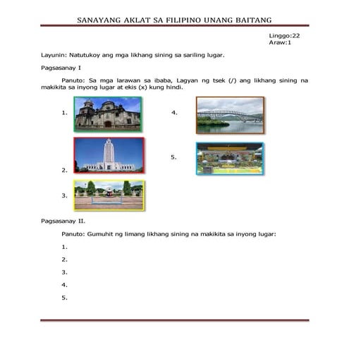 Workbook in filipino 4 | DOCX