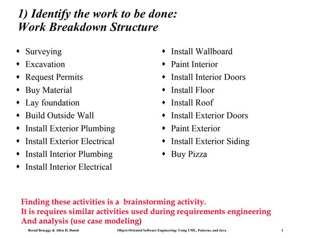 Work breakdown structure ppt | PPTX