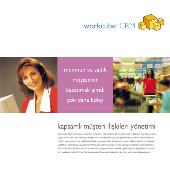 Workcube ERP Proje Yönetimi Broşürü | PDF