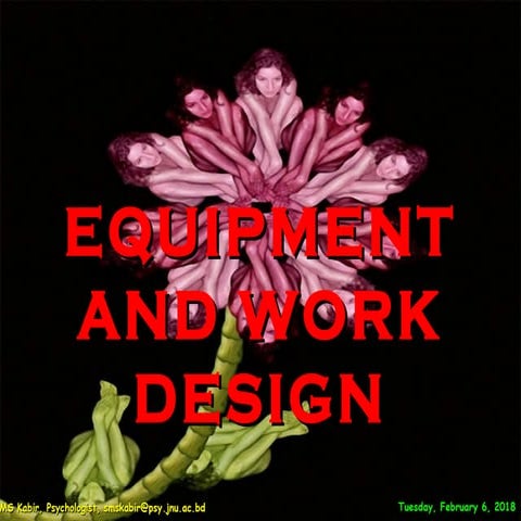 Work design work environment | PPT