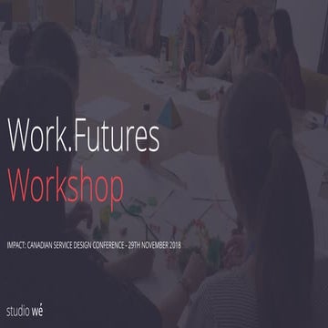 Work.Futures: Design of future workplace experiences by Antonio Starnino and Antonio Iadarola | PDF