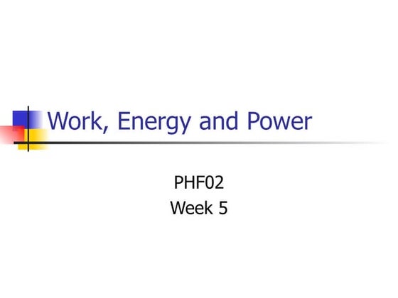 WORK POWER AND ENERGY | PPTX