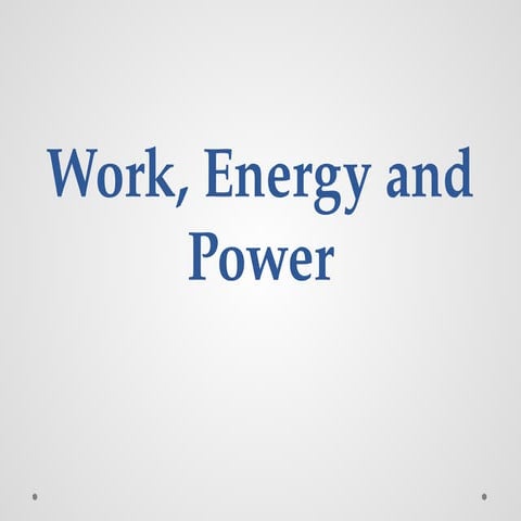 work and energy class 9 physics | PPT