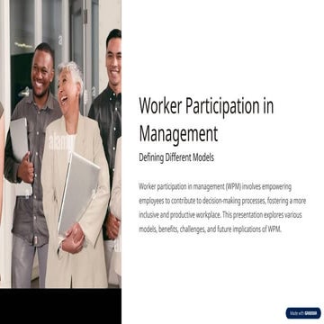 participative management | PPTX