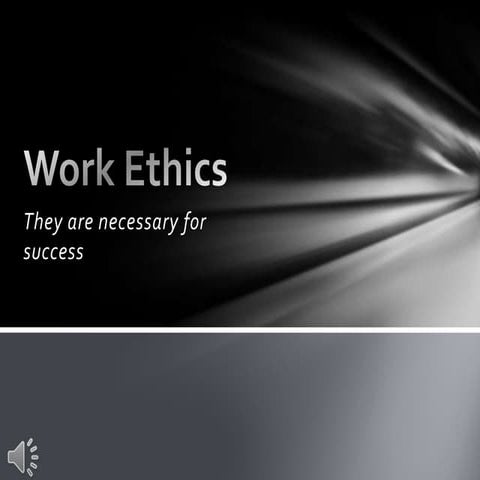 Work ethics | PPSX