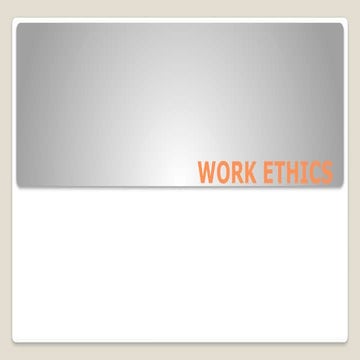 Work ethics and culture comes under professional ethics.pptx