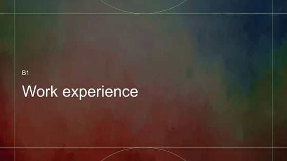 Networking Experience (david puttnam).docx | Awards Shows | Events