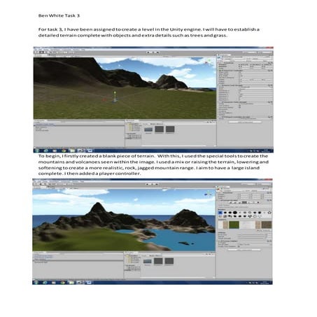 3d game level workflow | DOCX