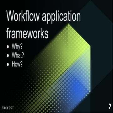 Prefect Workflow Applications 2023 Pdf