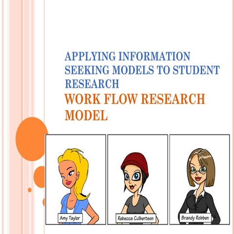 Work Flow Student Research Model (802) | PPT