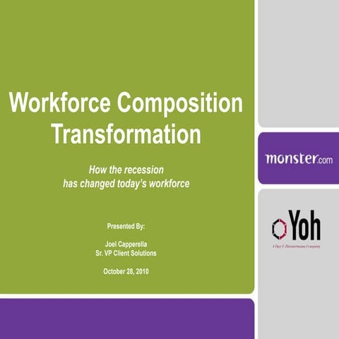 Workforce Composition Transformation | PPTX