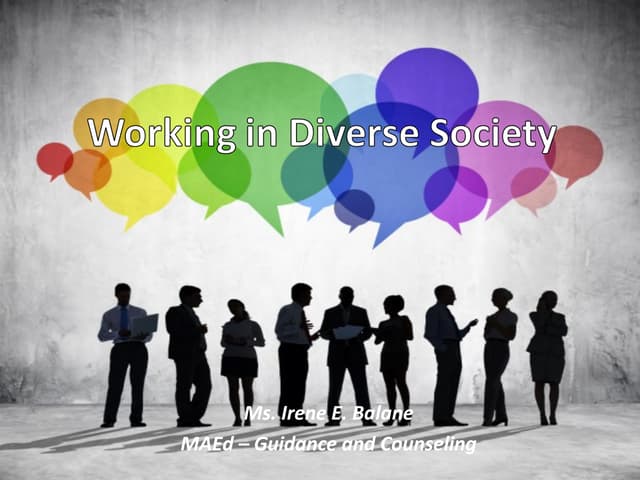 Diversity & Inclusion in the Workplace | PPTX
