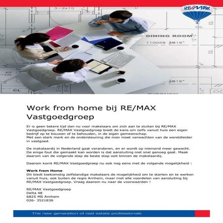 Work From Home at RE/MAX | PDF
