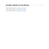 Work hard in silence | DOCX