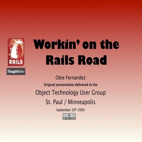 Workin On The Rails Road Pdf Programming Languages Computing