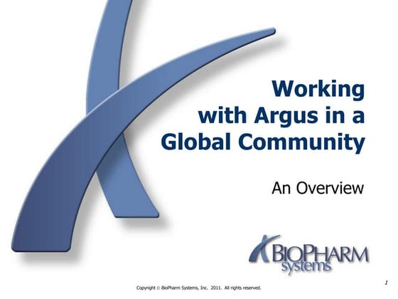 Safety and Pharmacovigilance System: Oracle Argus Safety Suite | PDF